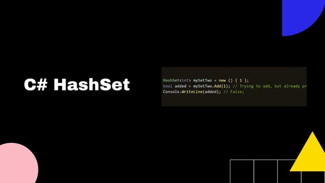 C# HashSet: Everything you need to know - Josip Miskovic